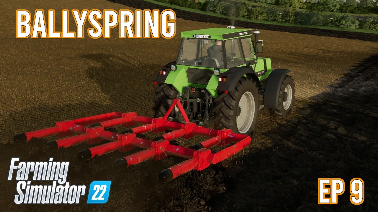 PLOWING THROUGH THE SNOW!! | BALLYSPRINGS | Farming Simulator 22 - ep 9 ...