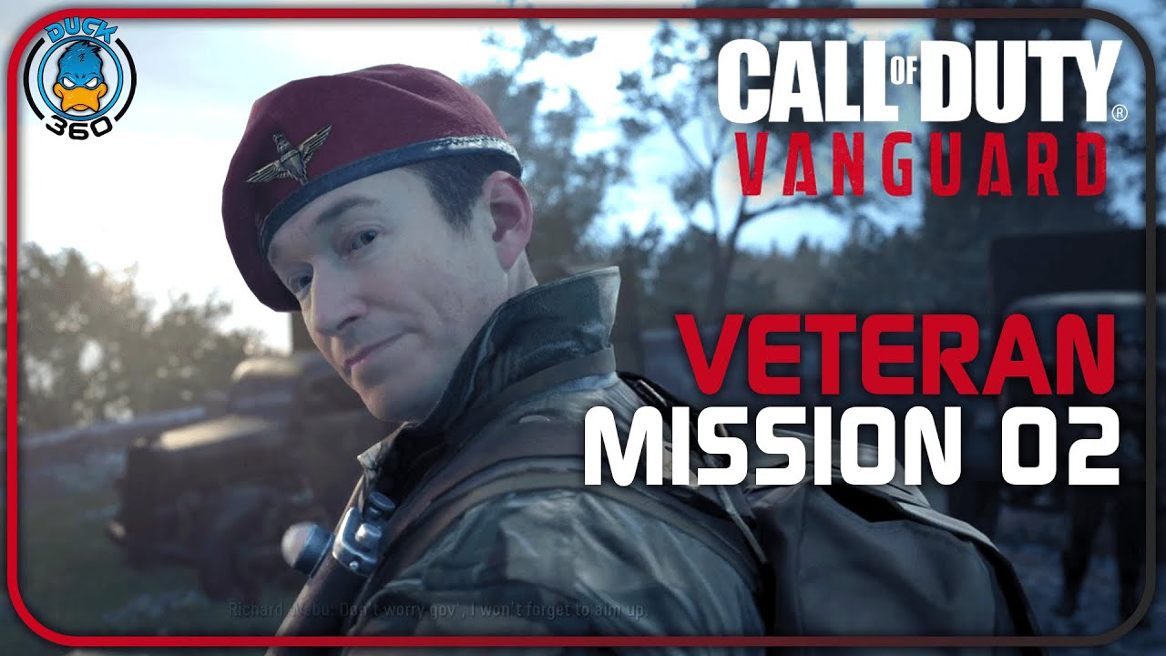 Call of Duty Vanguard VETERAN Difficulty Walkthrough Mission 02 - YouTube