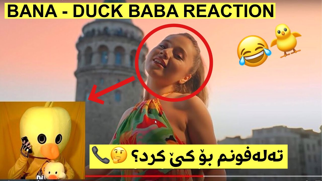 BANA - Hemû şewêk (Duck Baba Reaction) - YouTube