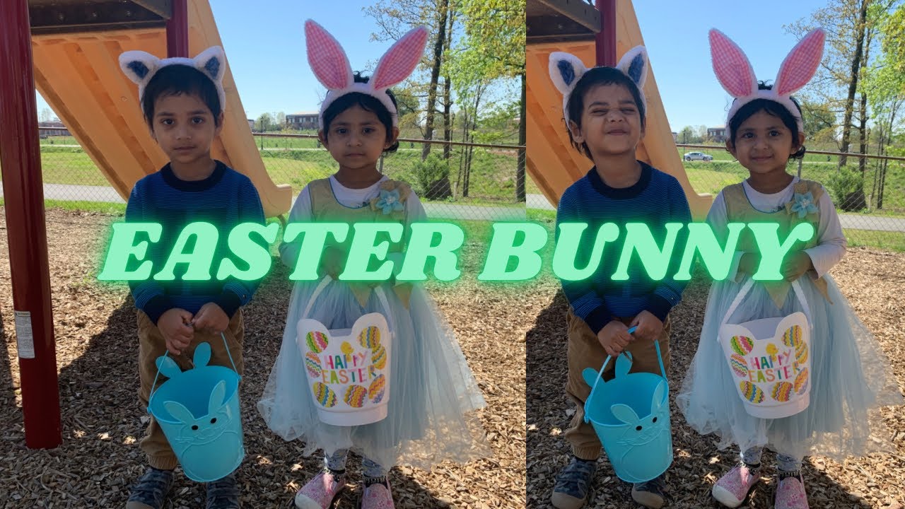#Easter Bunny Egg Hunt #Surprise Cow#Easter Bunny Hop Hop Hop#preschool ...