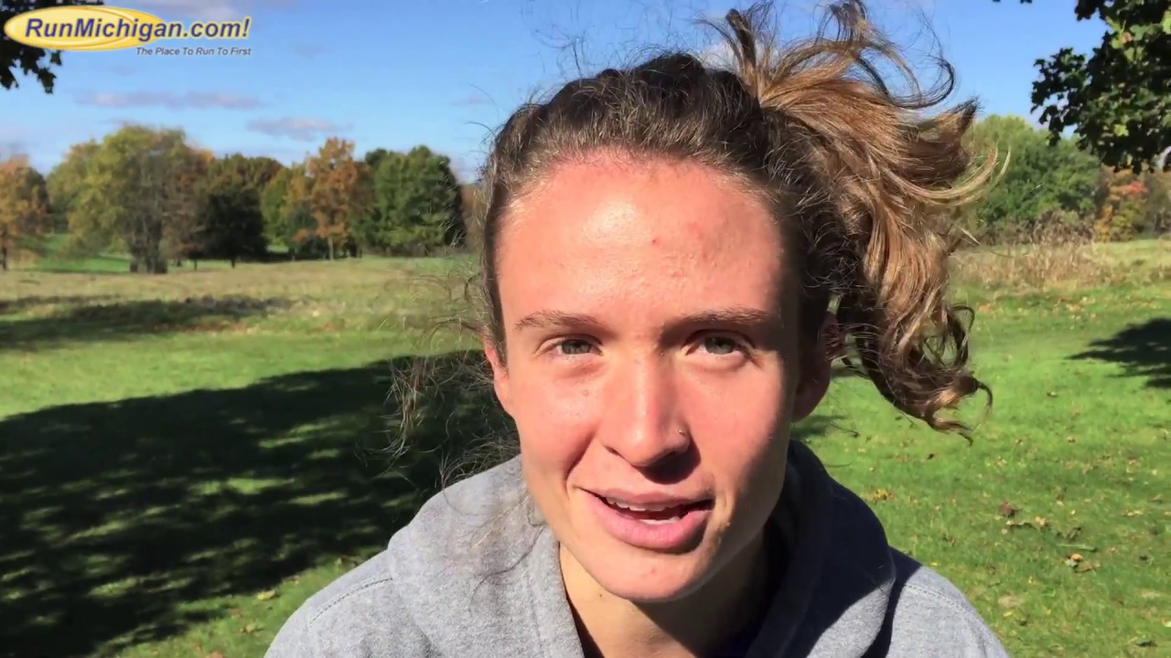 Interview: Hannah McIntyre, Hillsdale, 2016 GLIAC XC Championship Women ...