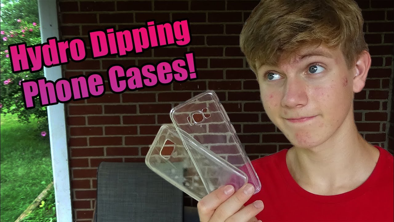Hydro Dipping Phone Cases! | Custom Android Phone Cases - YouTube