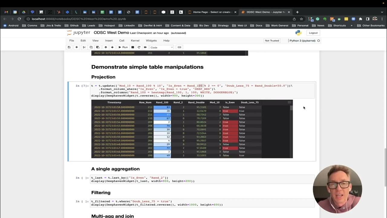 ODSC West 2022 - Real-time Analytics, AI & Apps with Deephaven Data Labs - YouTube