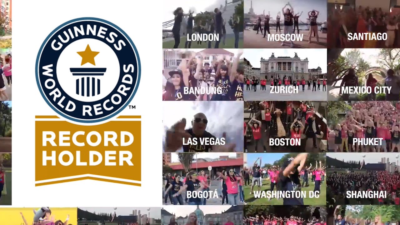 EF Hello 50 - The Guinness World Record Dance Video (for EF's 50th ...