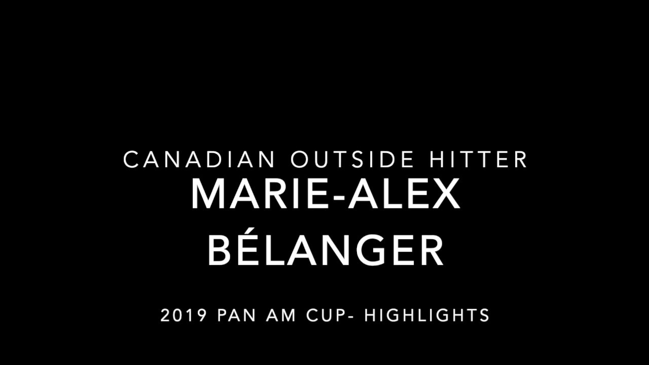 Marie-Alex Belanger 2019 Highlights - YouTube