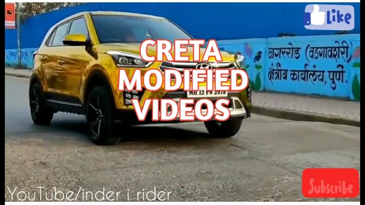 Hyundai creta modified | modified creta | modified | accessories - YouTube
