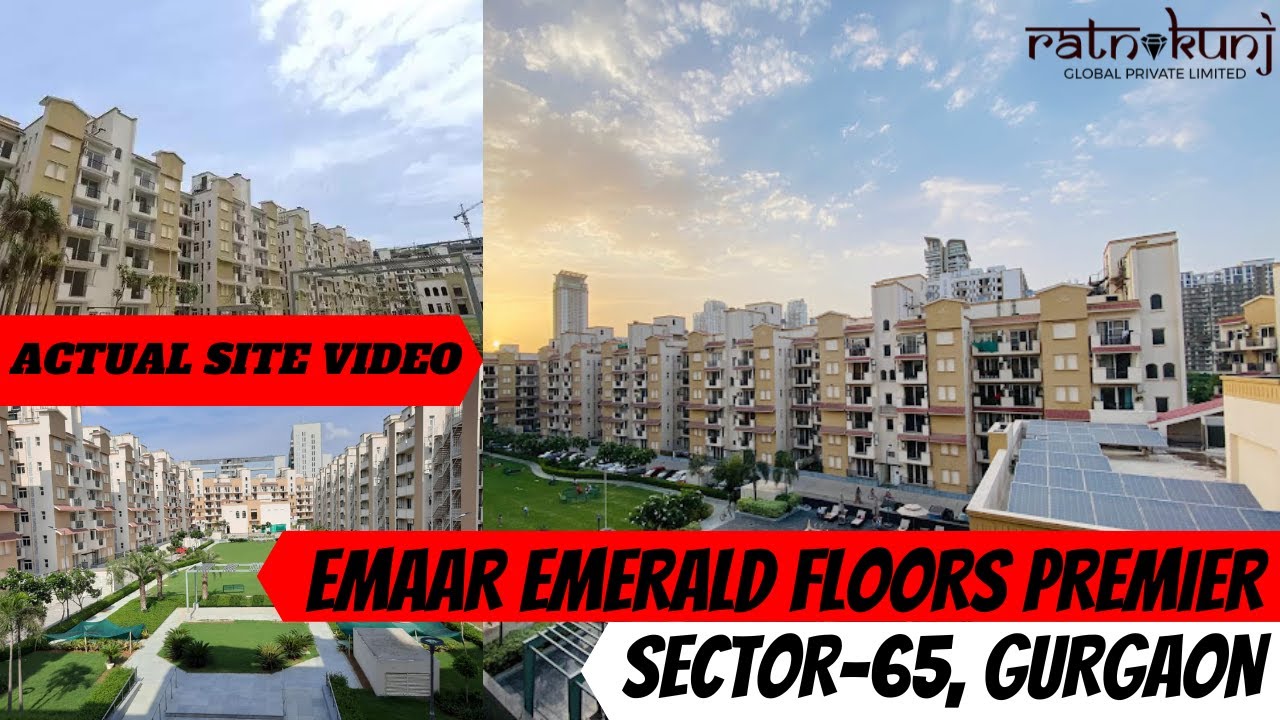 Emaar MGF Emerald Floors Premier |☎️8130084691 For 3, 4 BHK Independent ...