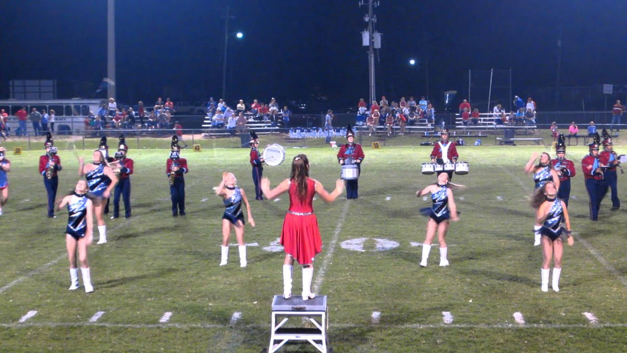 Pickens Academy Majorettes - September 14, 2012 Halftime Show (vs ...