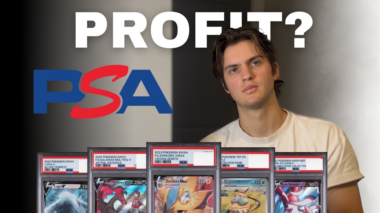 Can My FIRST Pokemon PSA Submission Make Money? (PSA Reveal) - YouTube