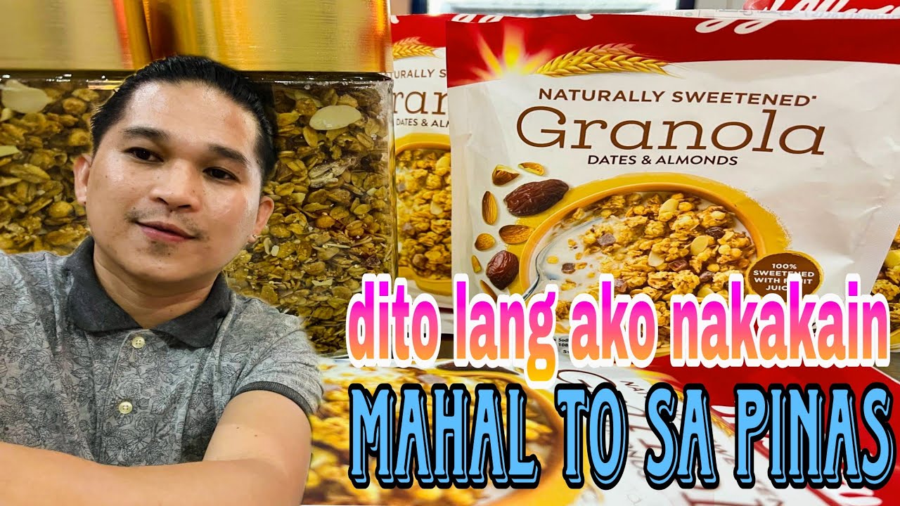 DI AKO NAKAKAIN NITO SA PINAS KASI ANG MAHAL | ARWIN CHANNEL #kellogs # ...