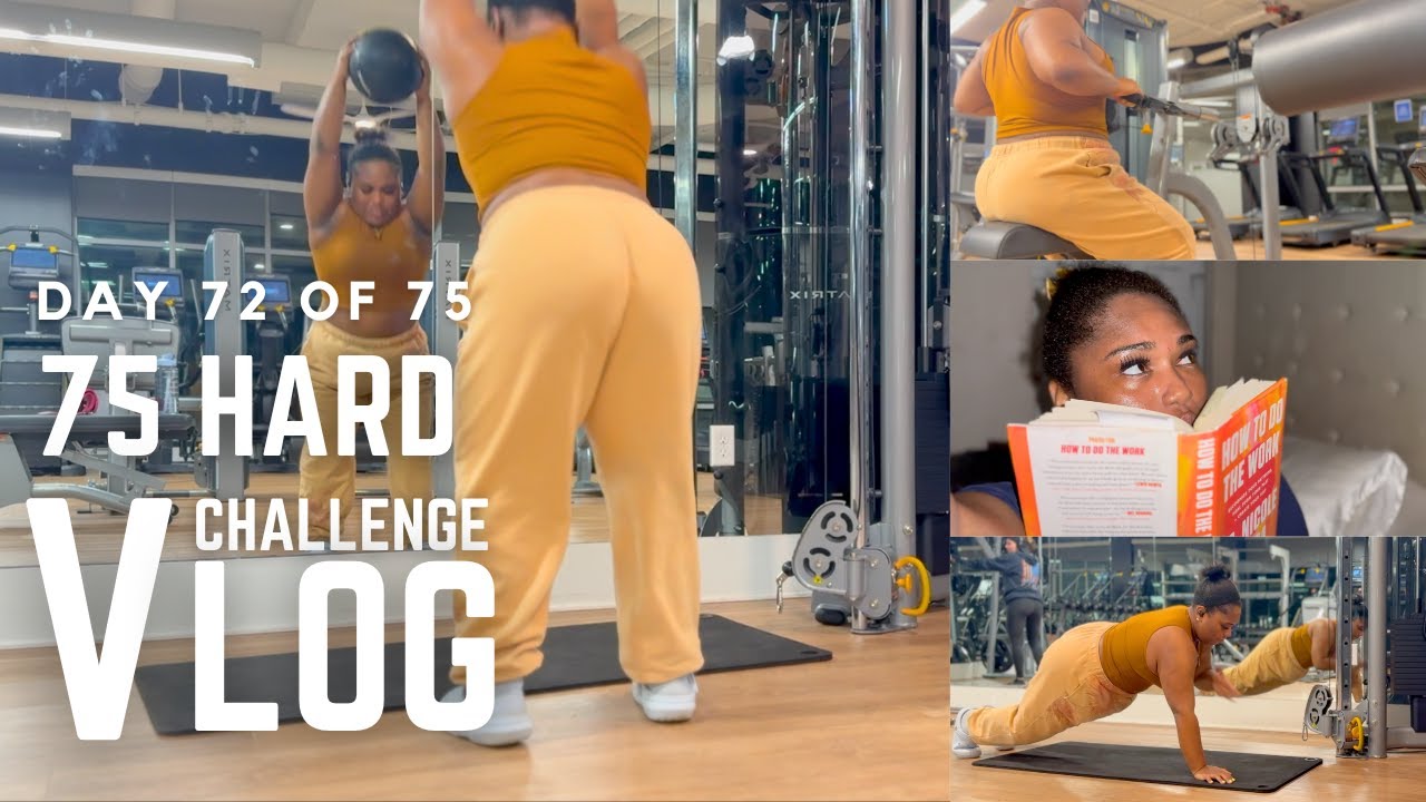 Workout Vlog | 75 Hard Day 72 (Soft Life Discipline) - YouTube