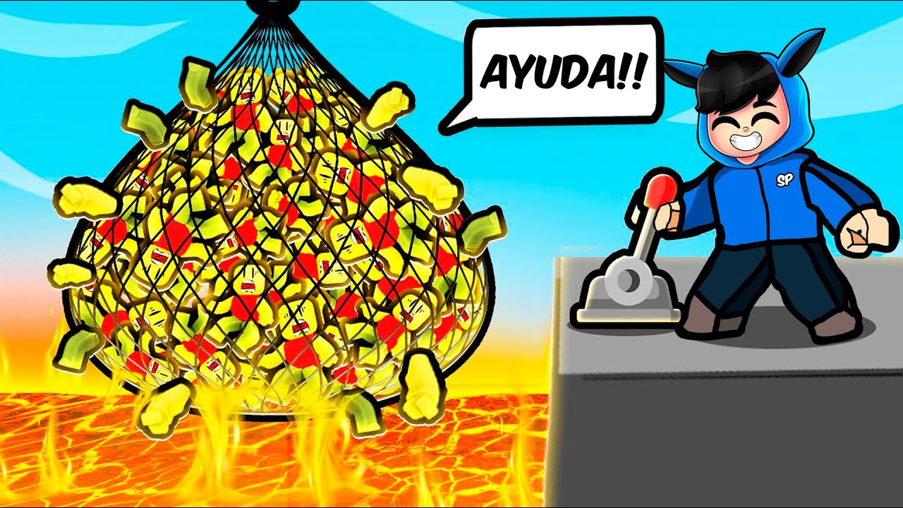 Aplastando 10,000 NOOBS en Roblox 😱🤯 - YouTube