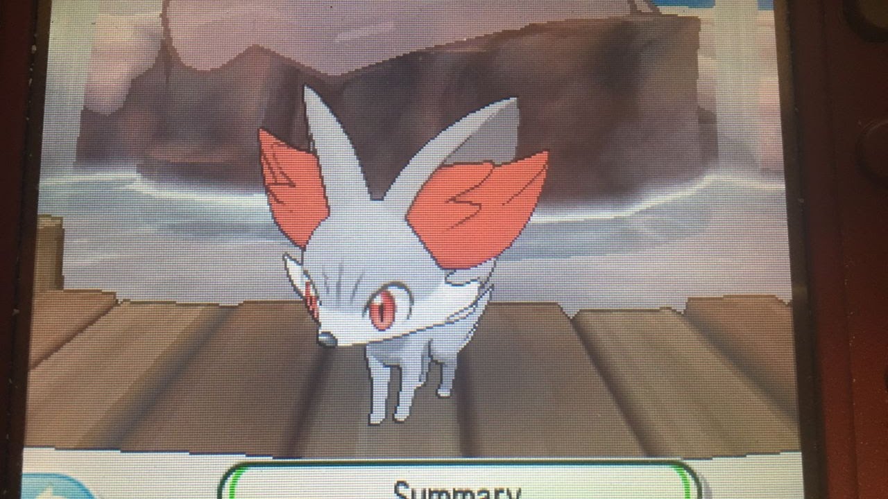 SHINY FENNEKIN — Shiny #21 and FIRST MASUDA SHINY on Pokémon Moon - YouTube