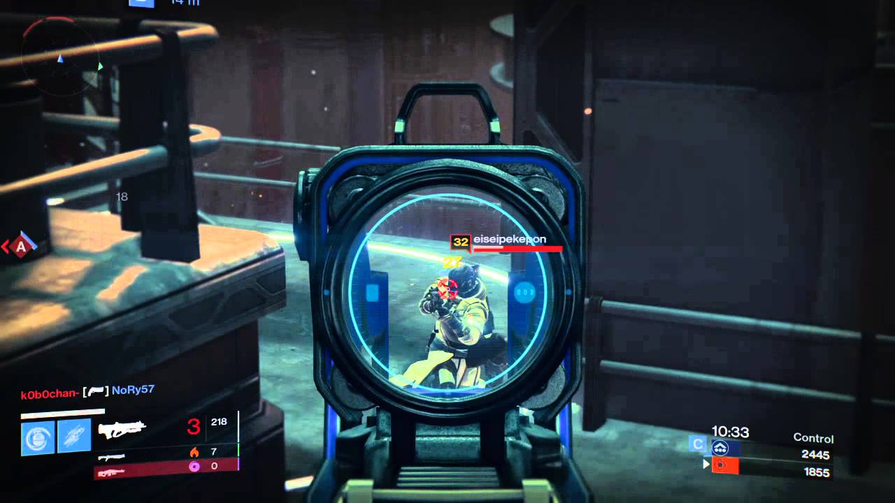 Destiny: damnit! Not enough bullets! But this knife will do XD - YouTube