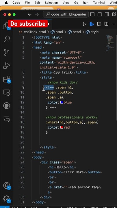 CSS trick -part 2 #css #frontend #trick - YouTube