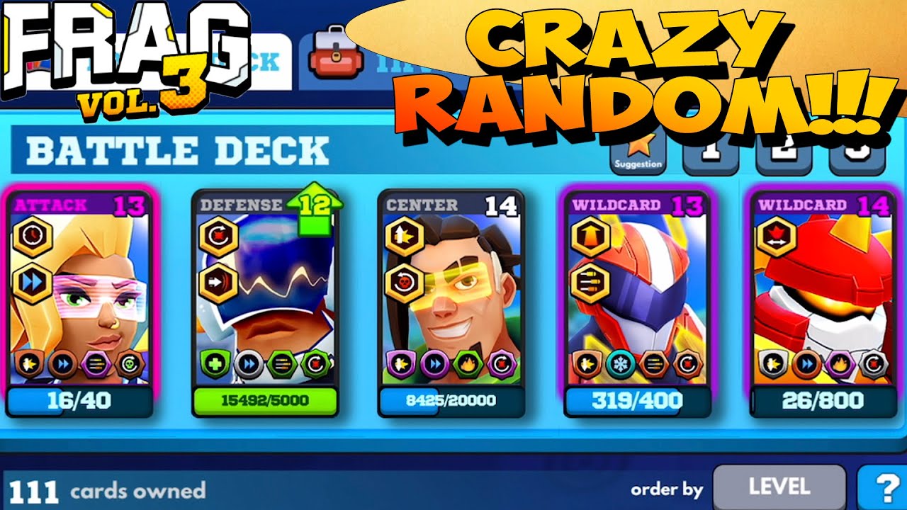FRAG Pro Shooter Vol.3 - Crazy Random💖Gameplay🔥(iOS,Android) - YouTube