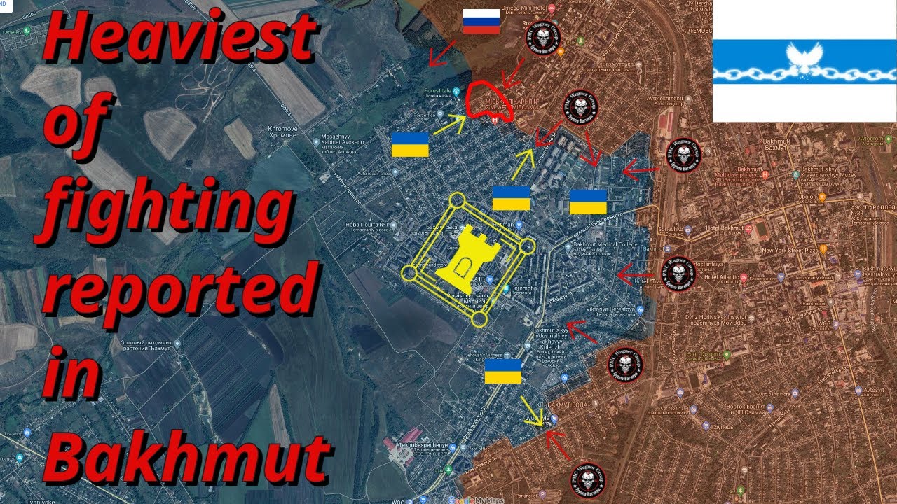 Heavy fighting in Bakhmut continues as situation for Ukrainian troops ...