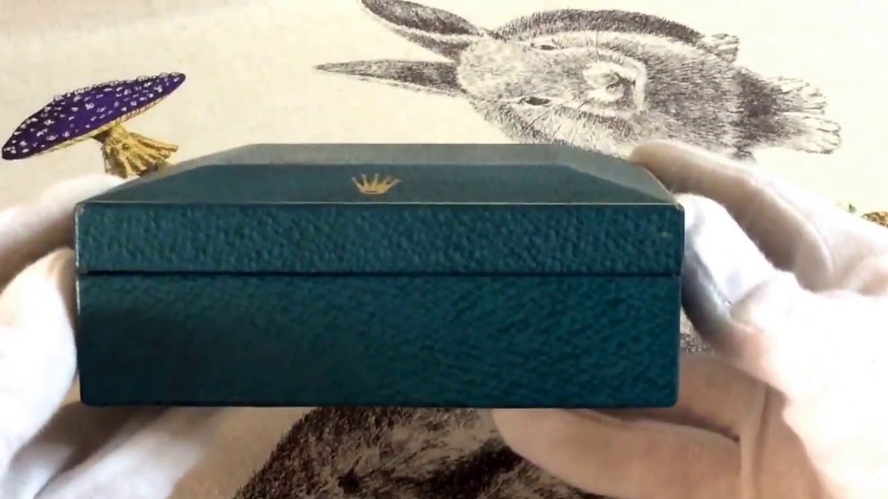 ROLEX VINTAGE RARE WATCH BOX MONTRES ROLEX S.A GENEVE 67.00.3 - YouTube