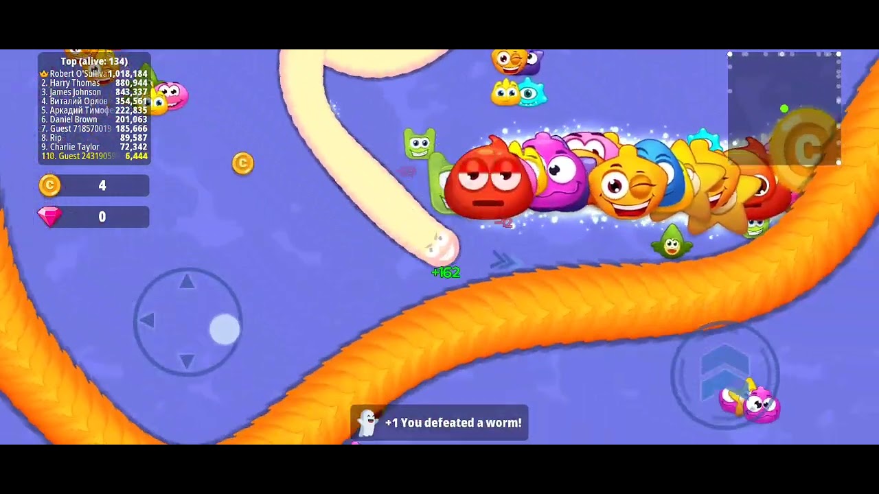 worms zone sap wala game #trending #video #gaming #video #popular # ...