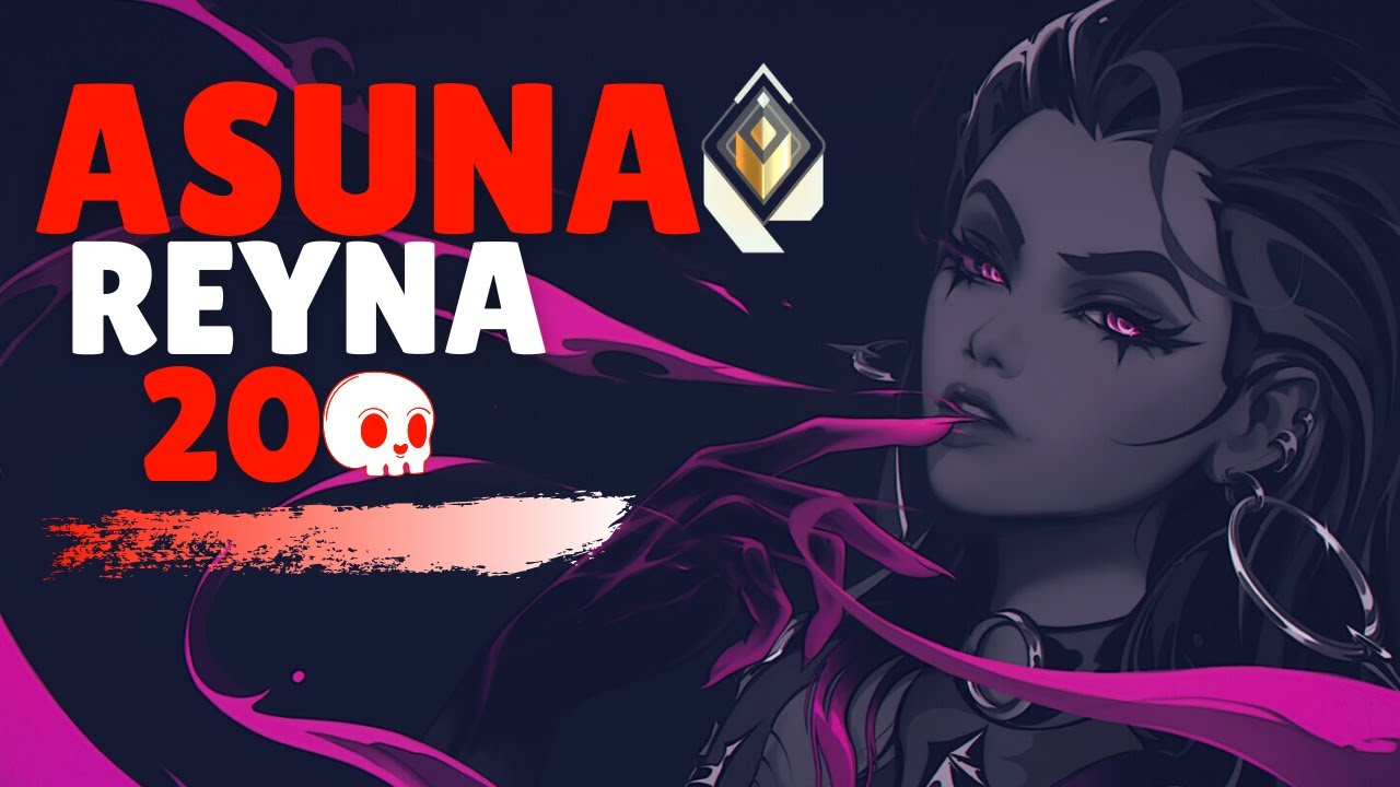 RADIANT REYNA GAMEPLAY FROM 100T ASUNA ON ASCENT | 20 ELIMS - VALORANT ...