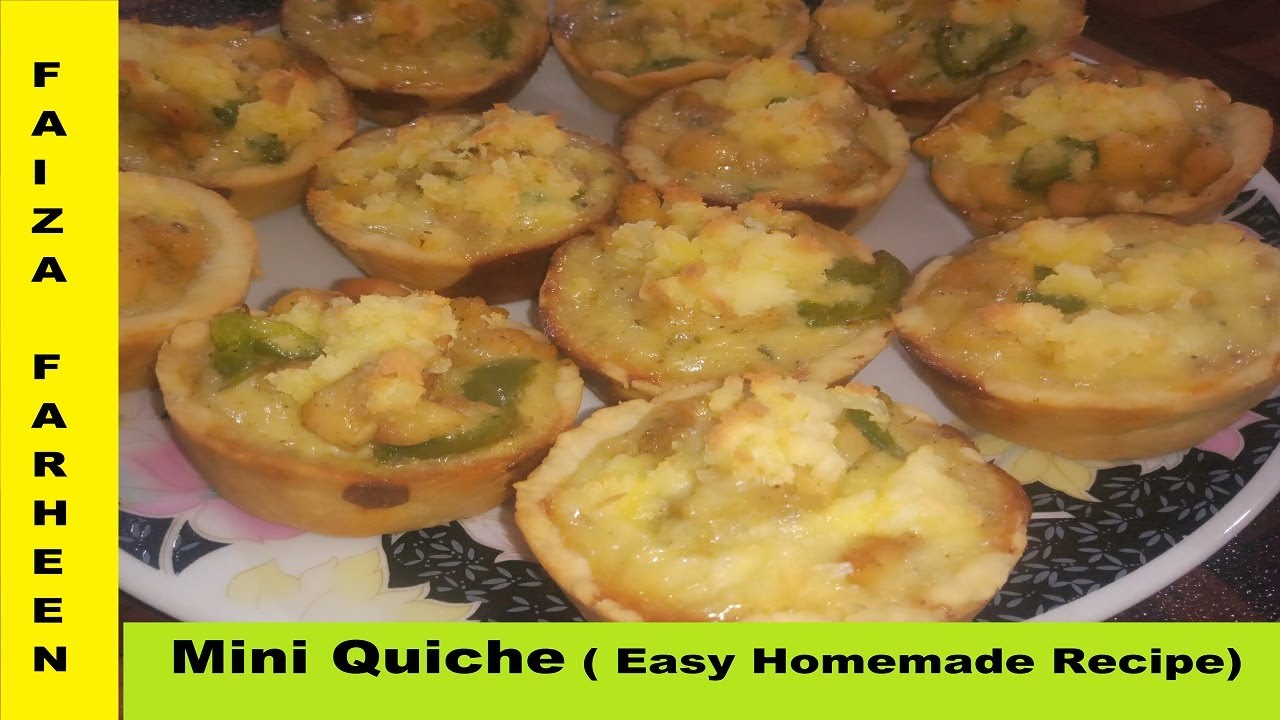Homemade Mini Quiche Recipe - YouTube