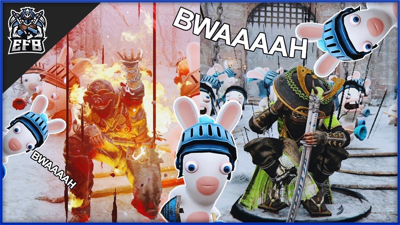 For Honor - We've been invaded by Rabbids.. BWAAAAAH - YouTube