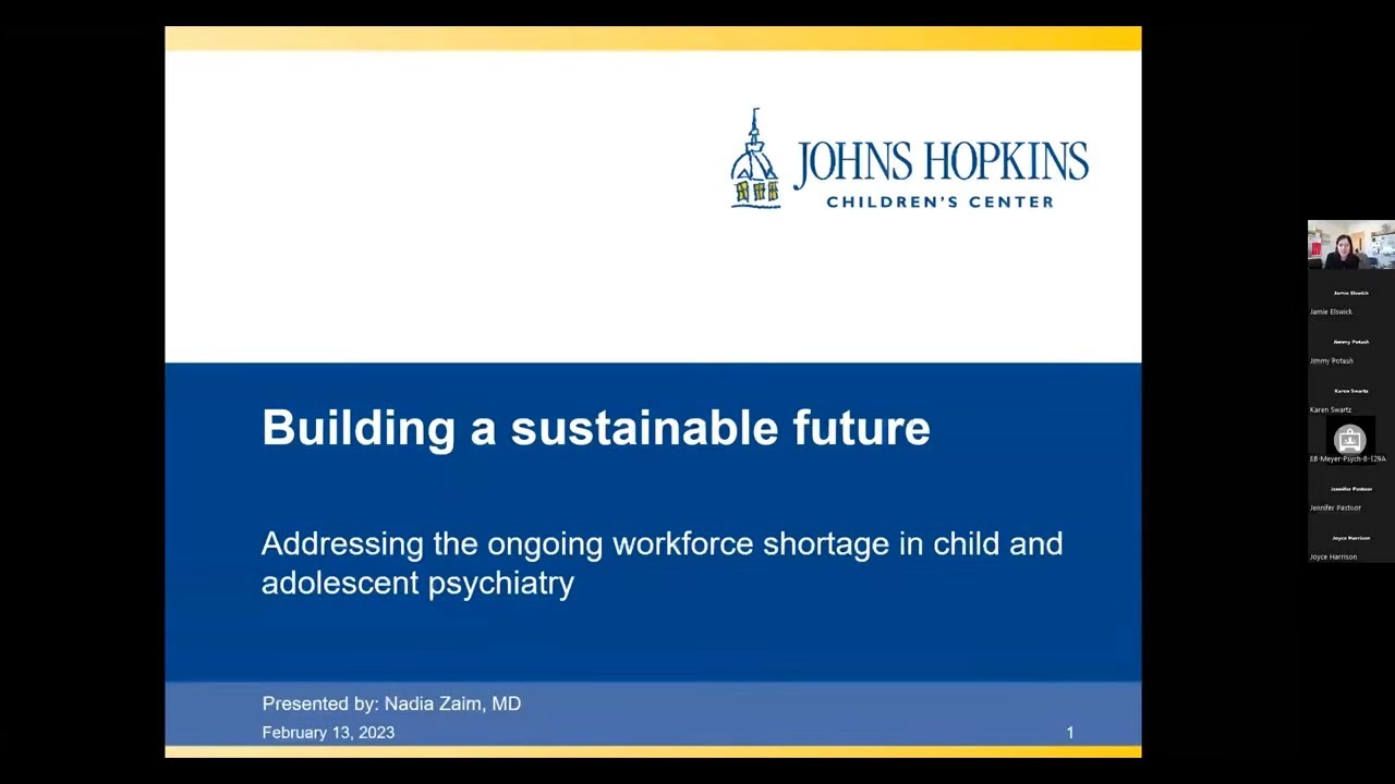 Johns Hopkins Psychiatry Grand Rounds | Child and Adolescent Psychiatry ...