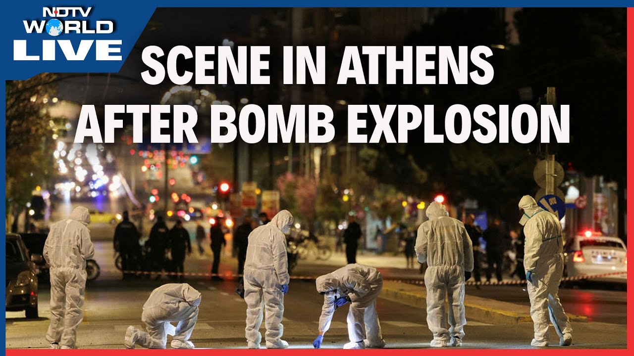 LIVE | Greece | Athens | Scene In Athens After Bomb Explosion In Greece ...