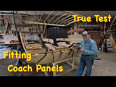 How to Fit My HARDEST Wood Bending Project | Engels Coach Shop