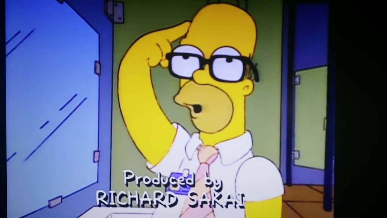 Homer Simpson Con Gafas Español Youtube