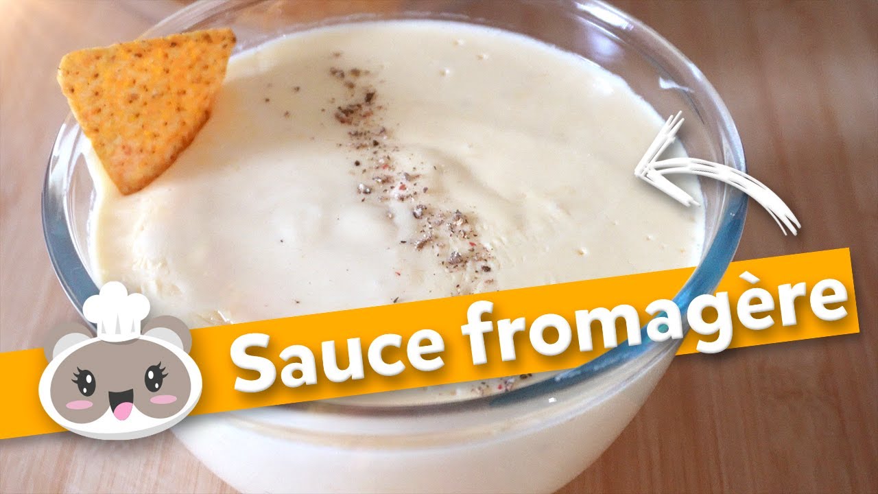 Sauce fromagère 🧀 FACILE - YouTube