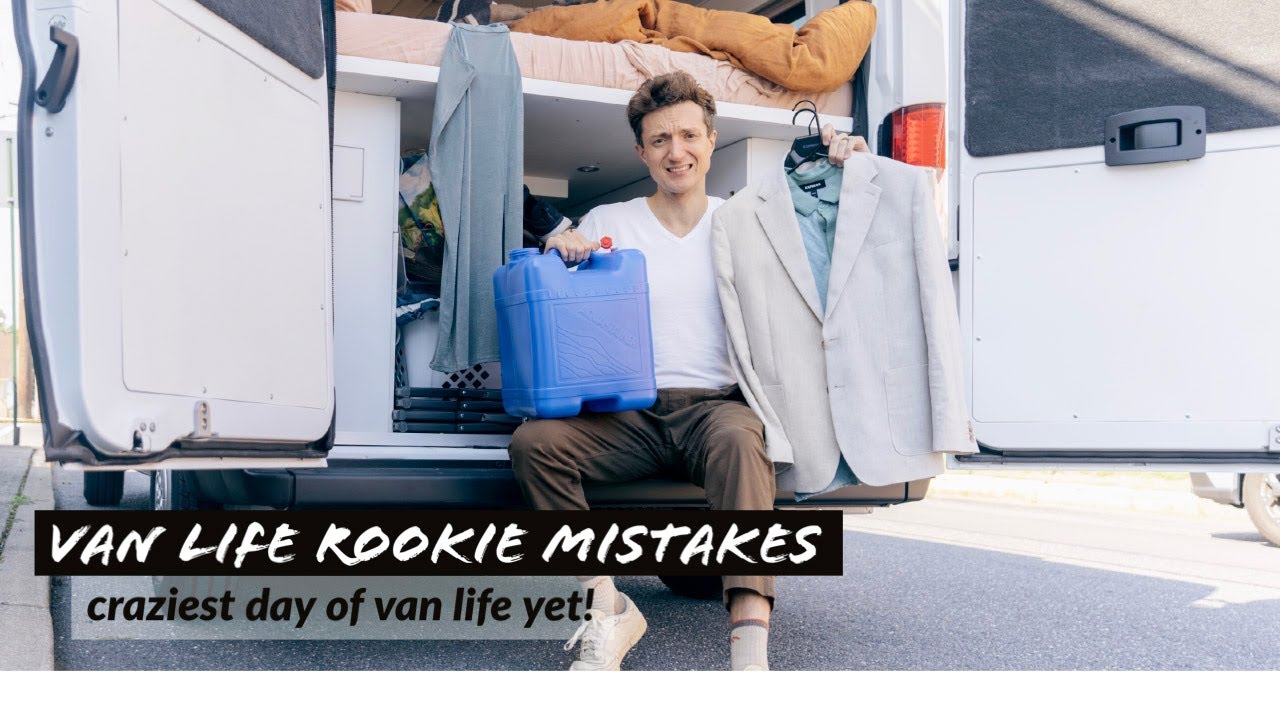Beginner Van Life Mistakes & GRWM in the Van (Wedding Guest Edition ...