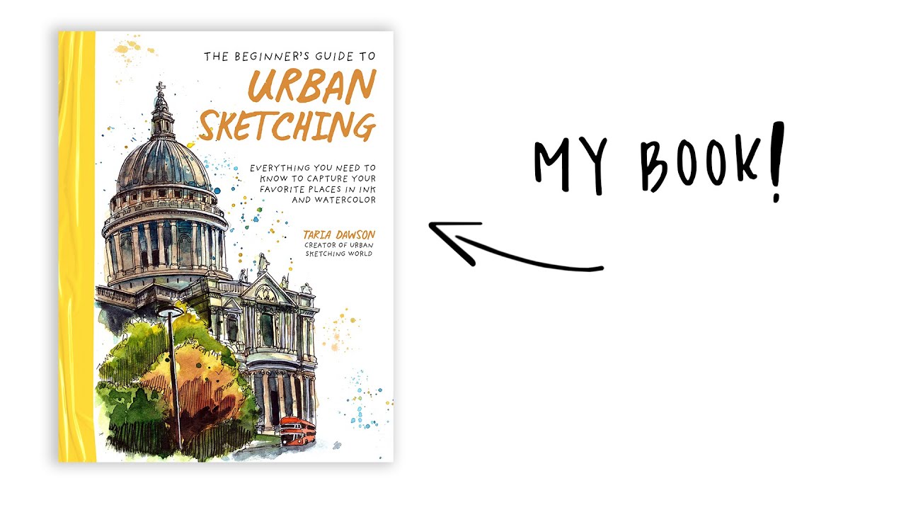 The Beginners Guide to Urban Sketching [full book flip through] - YouTube