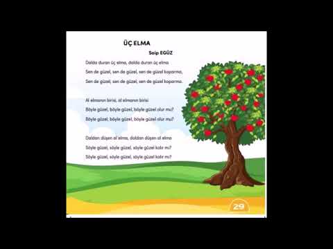 Üç elma Şarkısı 3  sınıf müzik dersi