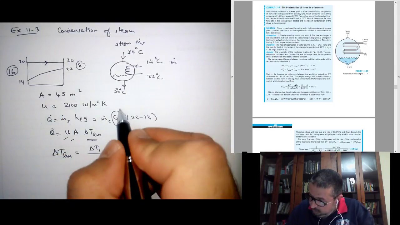 HT 11-5 The Condensation of Steam in a Condenser - YouTube