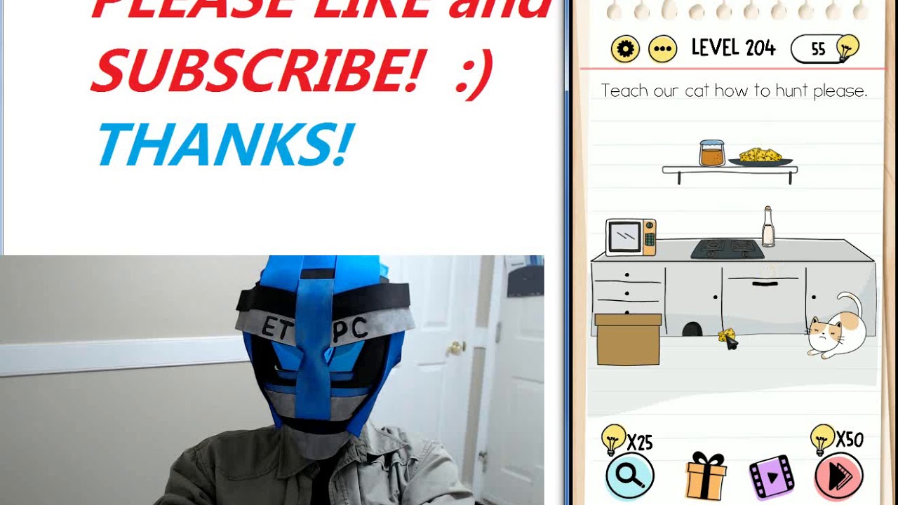 BRAIN TEST LEVEL 204 WALKTHROUGH WITH ANSWERS EXPLAINED - YouTube