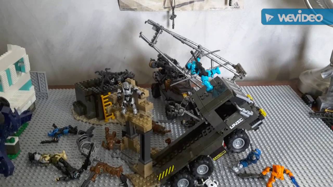 Unstoppable (halo mega bloks moc/ diorama #19 - YouTube