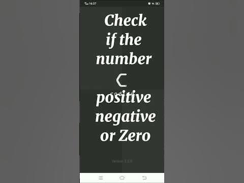 "C Program to Check if a Number is Positive, Negative, or Zero"#coding #programming # ...