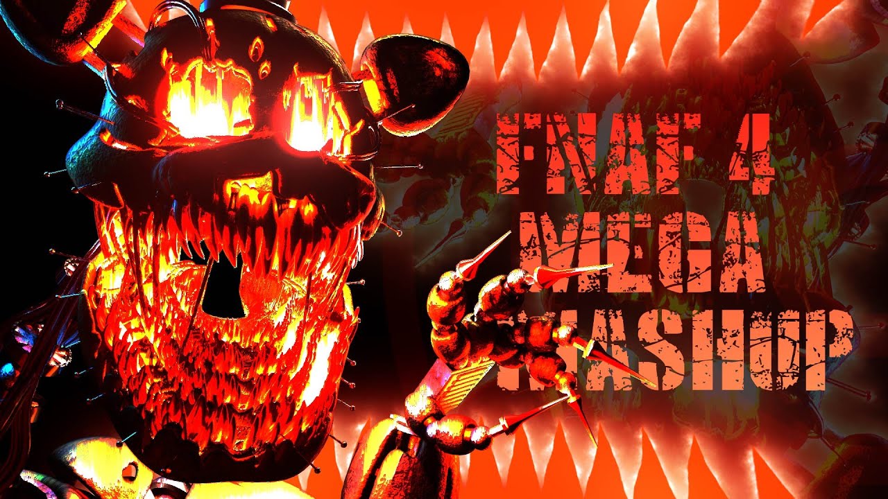 [FNAF-BLENDER] FNAF 4 MEGA MASHUP (collab part@AniMarvinSFM ) - YouTube
