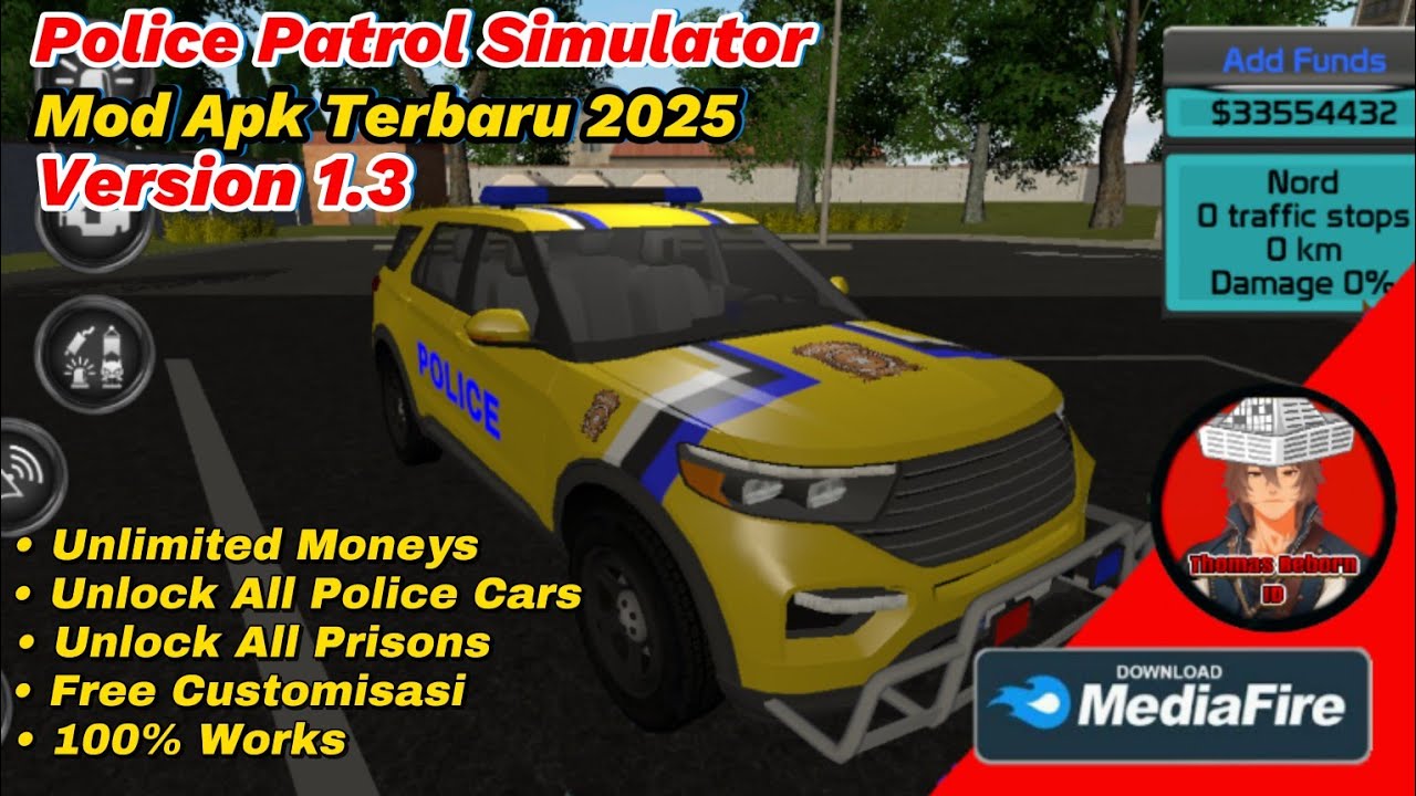 Police Patrol Simulator Mod Apk 1.3 Latest Version 4 Mar 2025 - YouTube