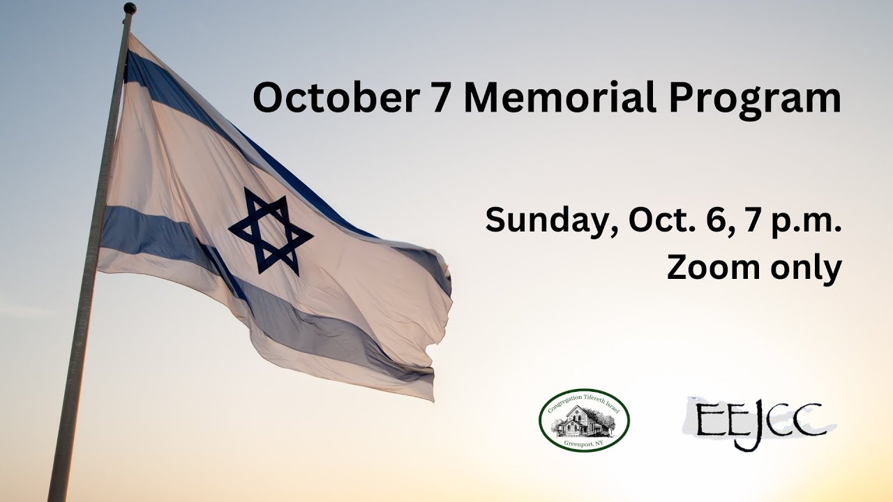 EEJCC October 7th Memorial Service – Sunday October 6 at 7pm on Zoom ...