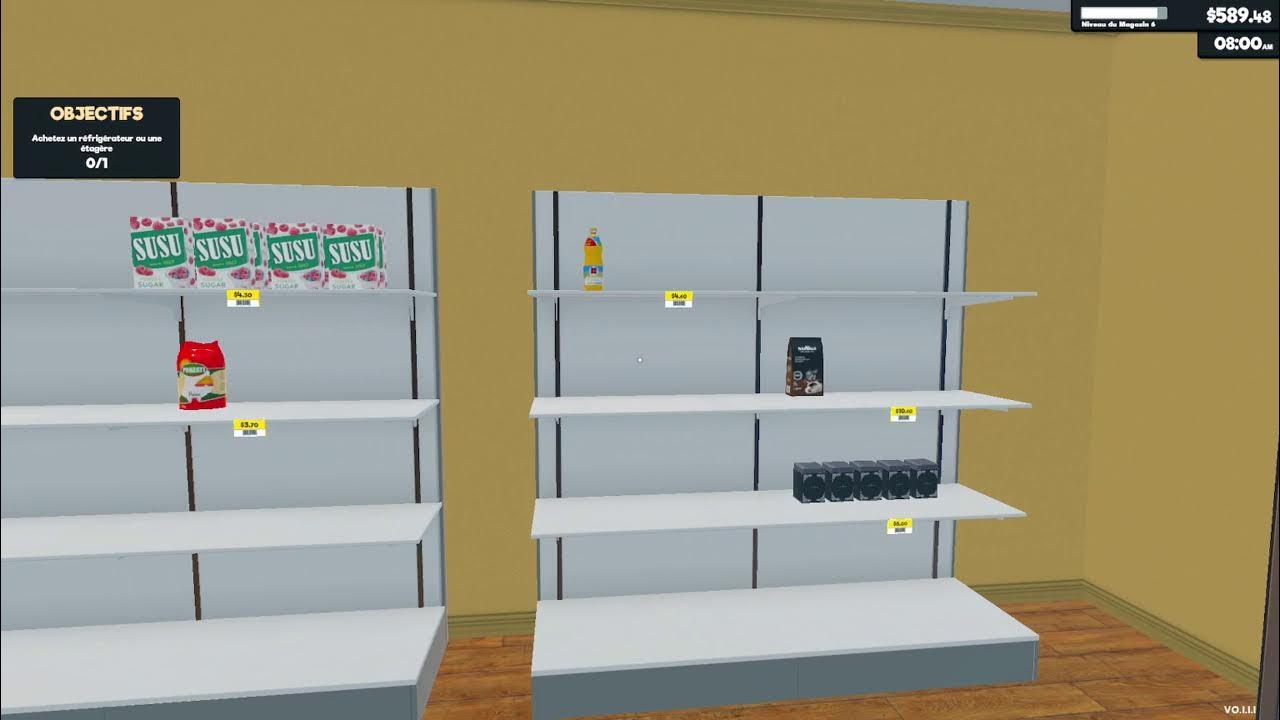 J'ouvre mon supermarche sur SuperMarket Simulator !!!! - YouTube