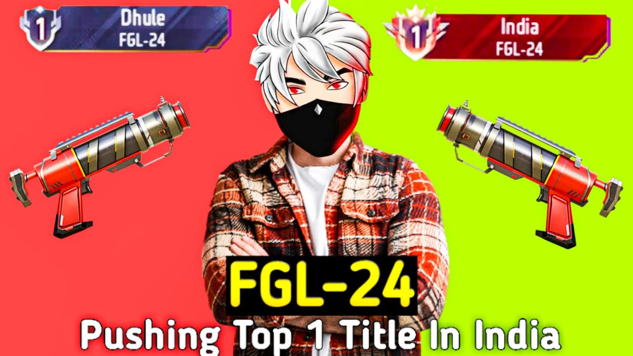 Pushing Top 1 Title In FGL-24 | Solo Br Rank Weapon Glory Push In ...