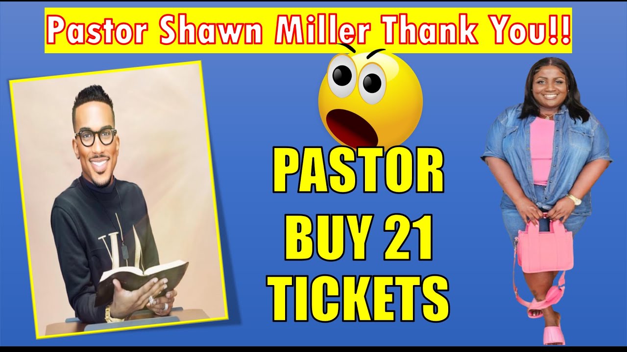 PASTOR SHAWN MILLER THANK YOU - YouTube