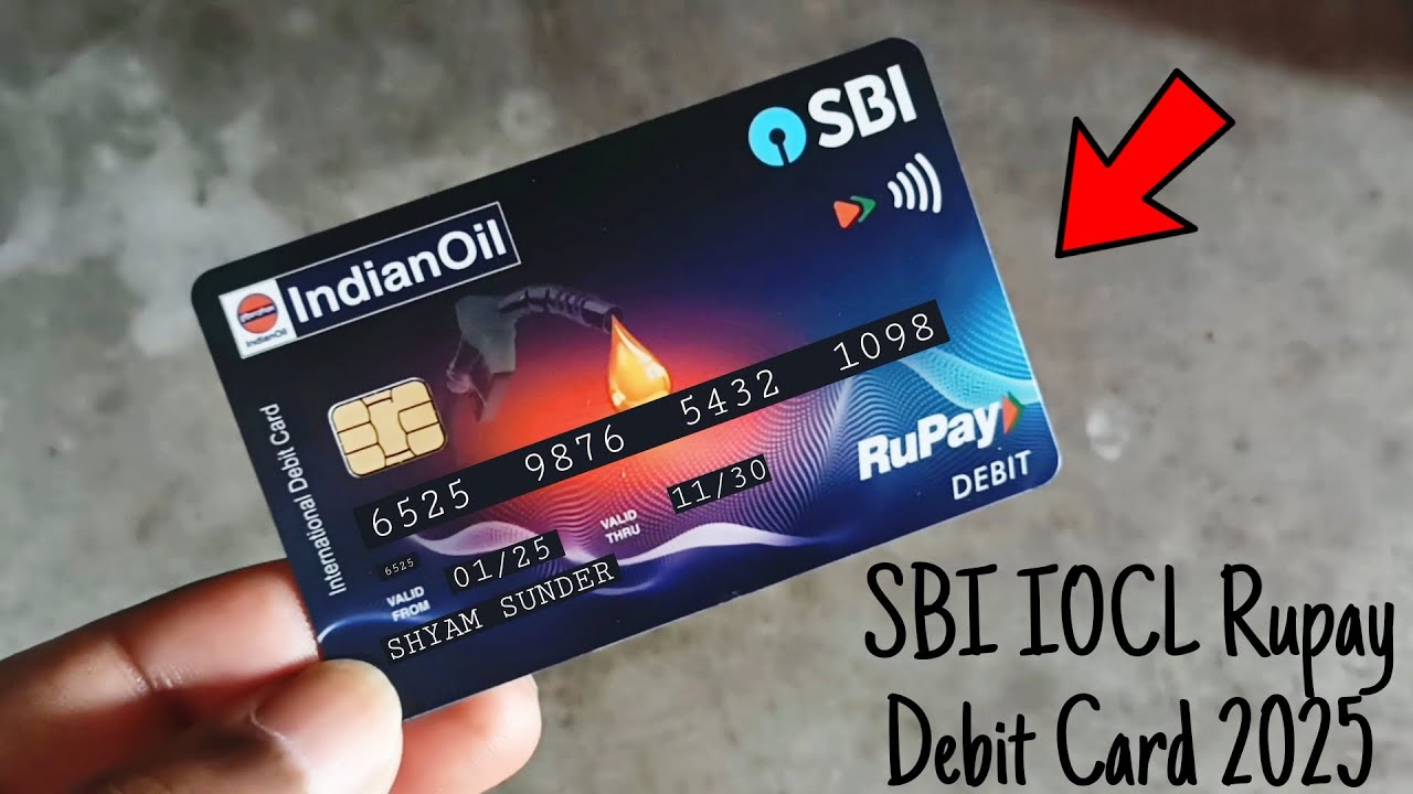 SBI IOCL Rupay Debit Card 2025 - YouTube
