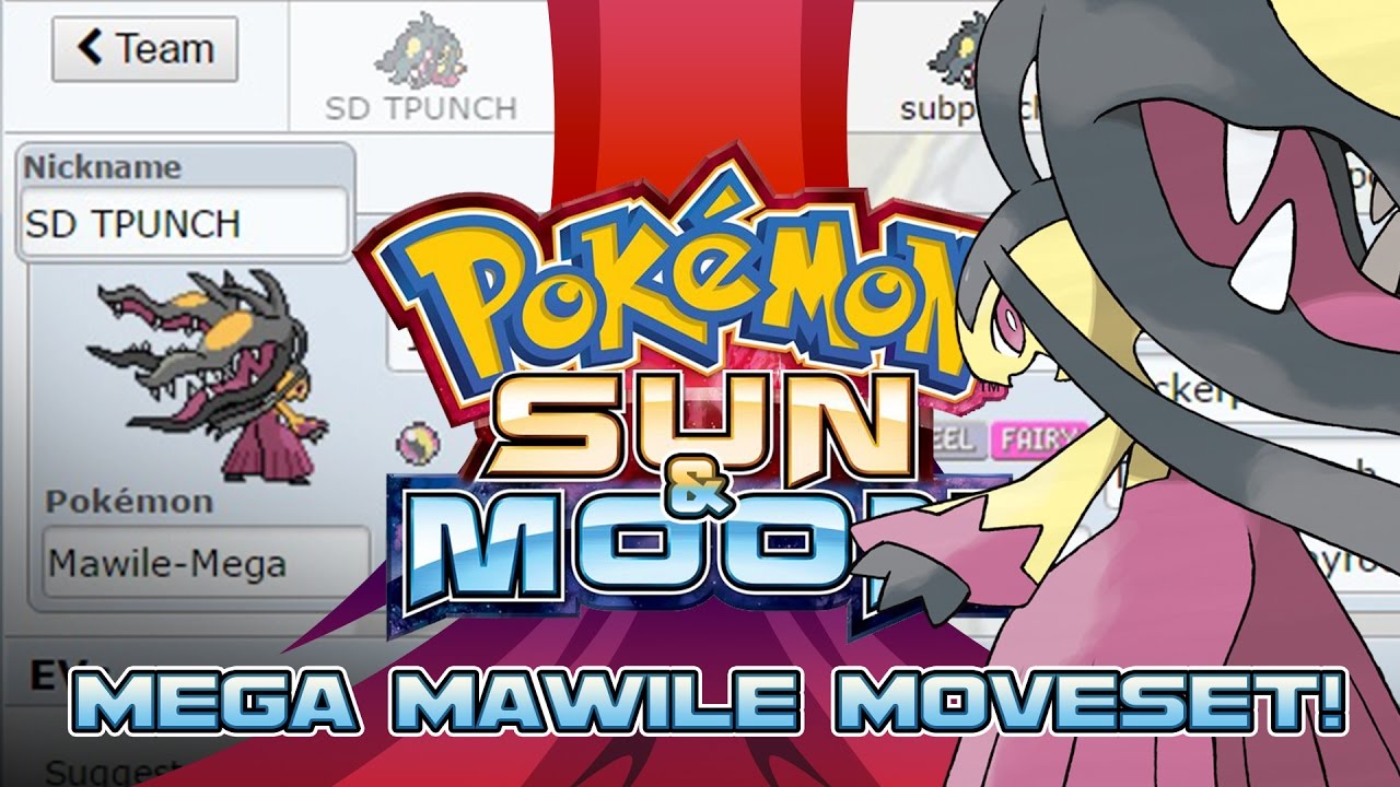 Mega Mawile Moveset Guide! How to use Mega Mawile! Pokemon Sun and Moon ...