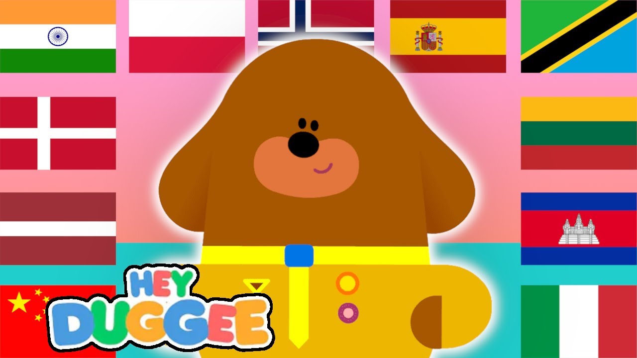 Hey Duggee in different languages meme | Part 2 - YouTube