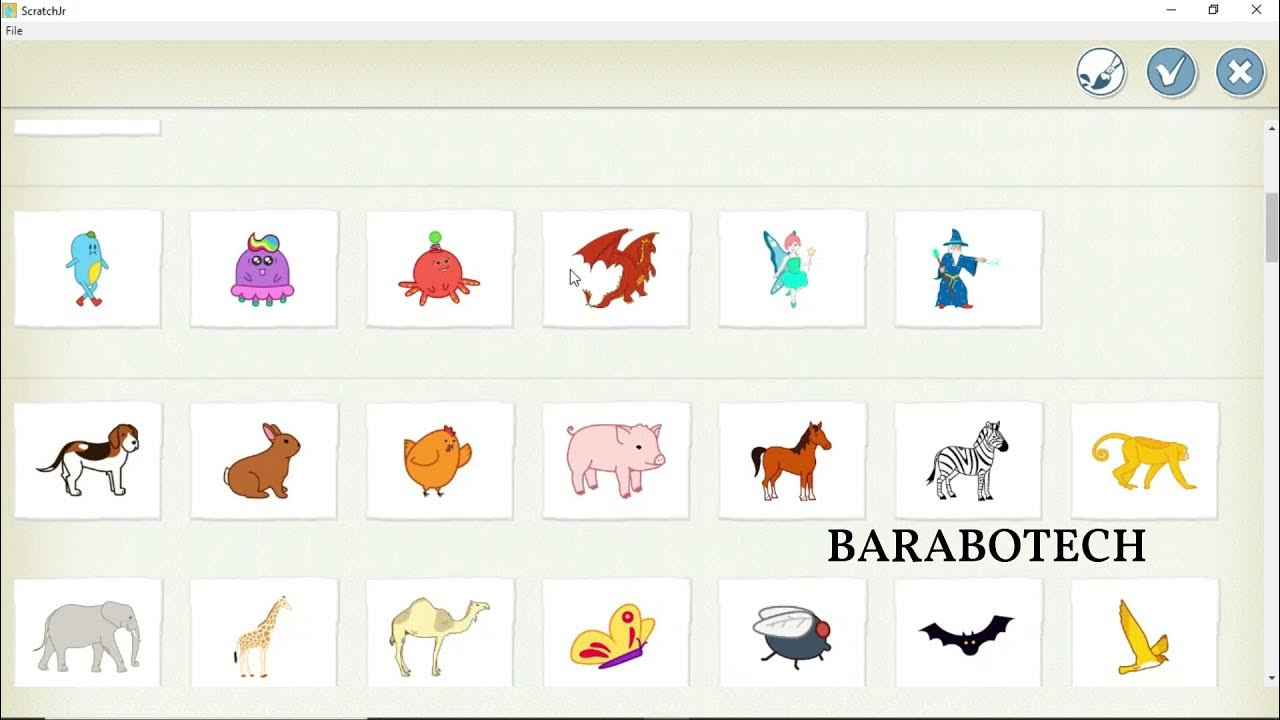 Scratch Jr Tutorial 9 - WIZARD - YouTube