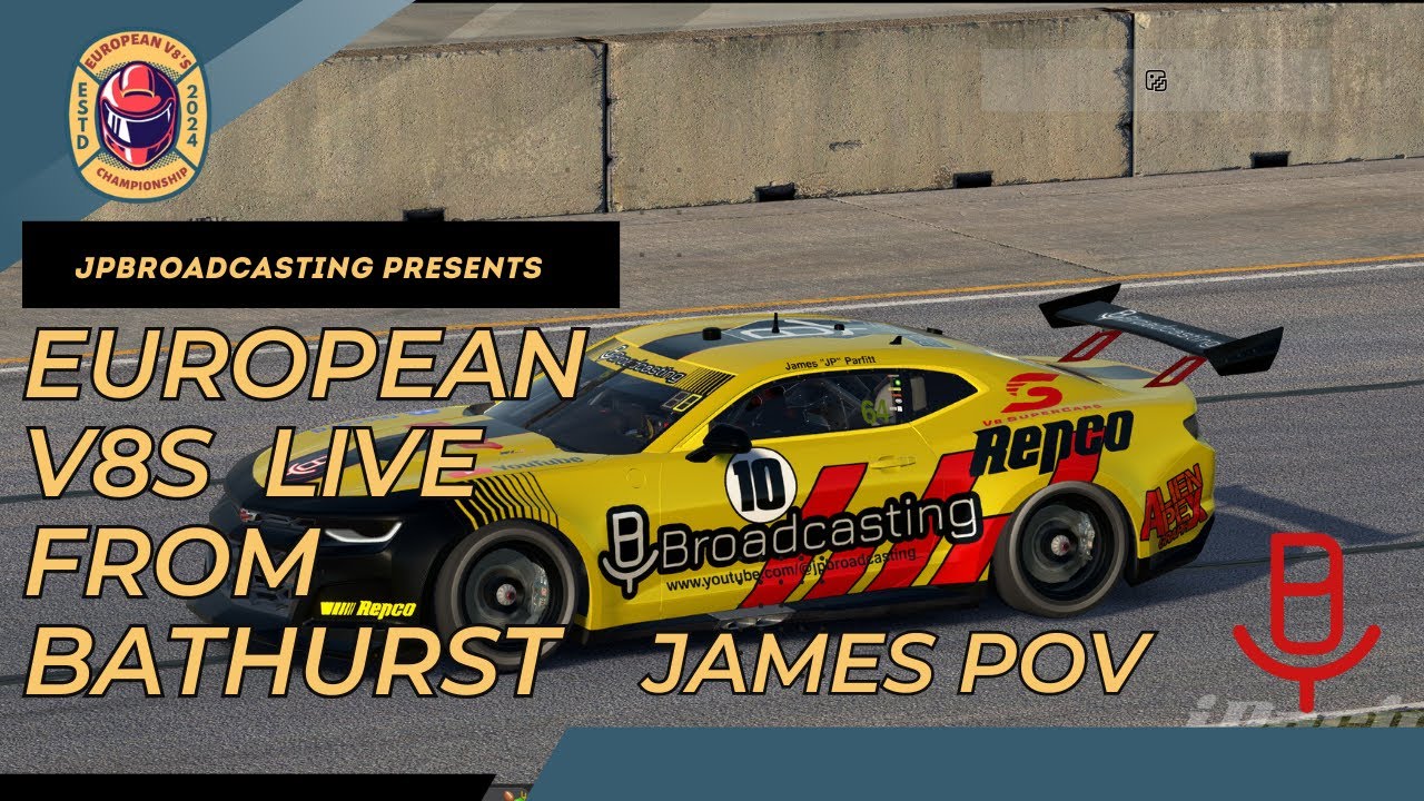 James' POV It's European V8s Round 3 @ Bathurst, 60 minute endurance ...