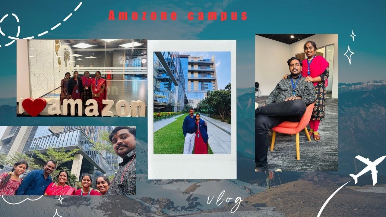 Amazon campus with my family - YouTube